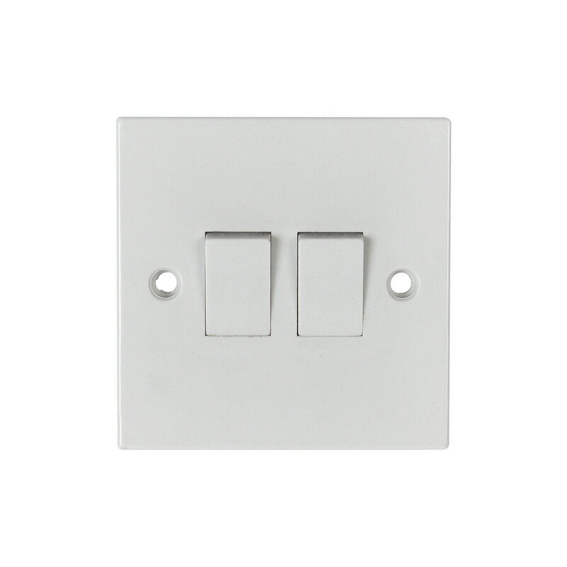 Powermaster 2 Gang 2 Way 6A Switch | 1384-12 – Ganly's