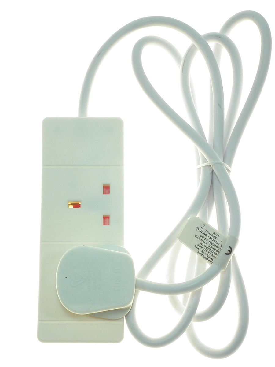 Powermaster 2 Gang 2MTR 13 Amp Extension Lead | 1392-20 – Ganly's