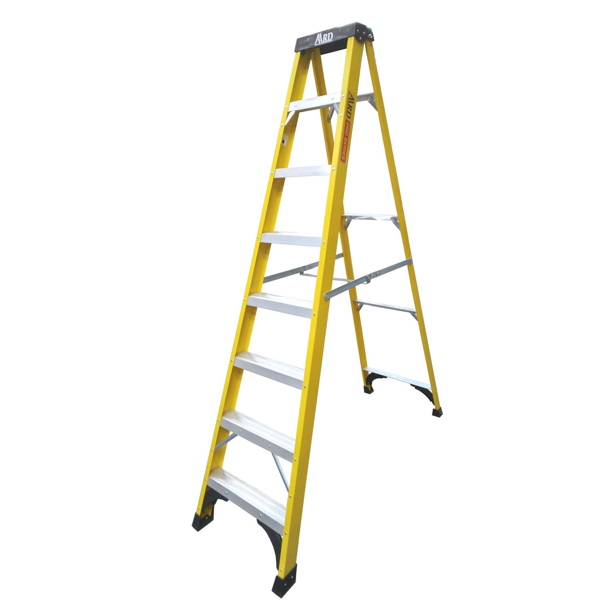 Ard - 8 Tread Pro Fibreglass Step Ladder | 21582608 – Ganly's