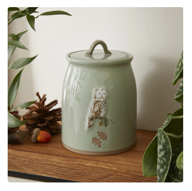 Cooksmart Forest Fable Canister - Owl | 2696 – Ganly's