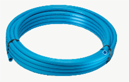 50mm x100m MDPE Pipe (Blue) | 50100BU – Ganly's