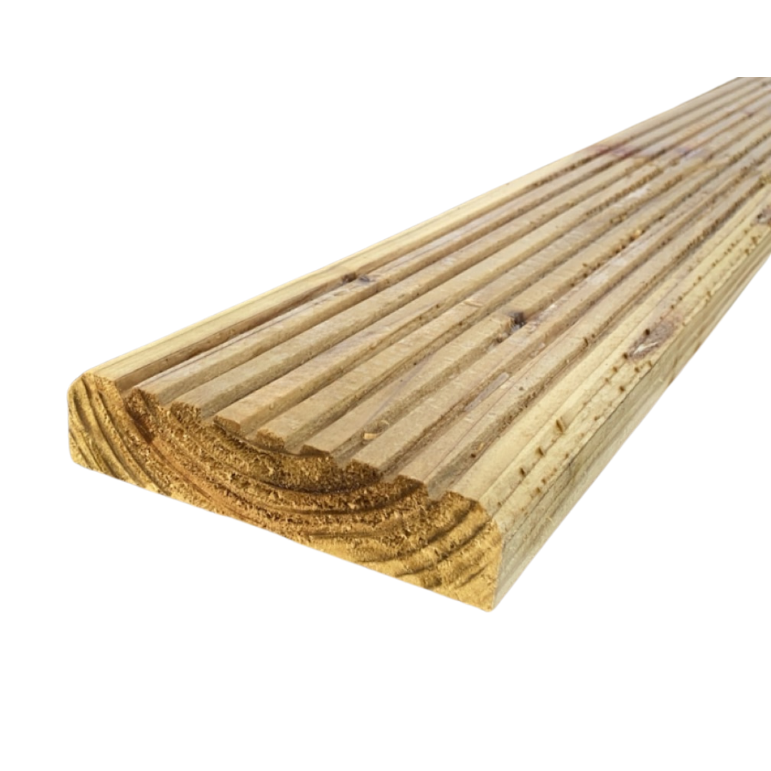 Treated Timber Decking Board 150mm x 35mm | D15035 – Ganly's
