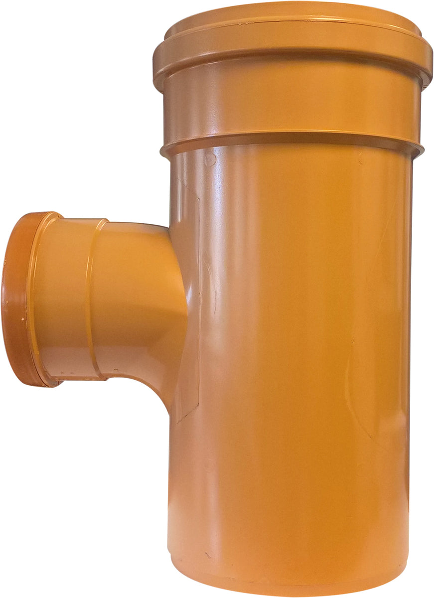 Wavin PVCU Sewer Branch 90° 9"x4" S/S – Ganly's