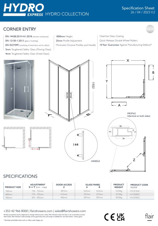 Flair Hydro Corner Entry – Ganly's