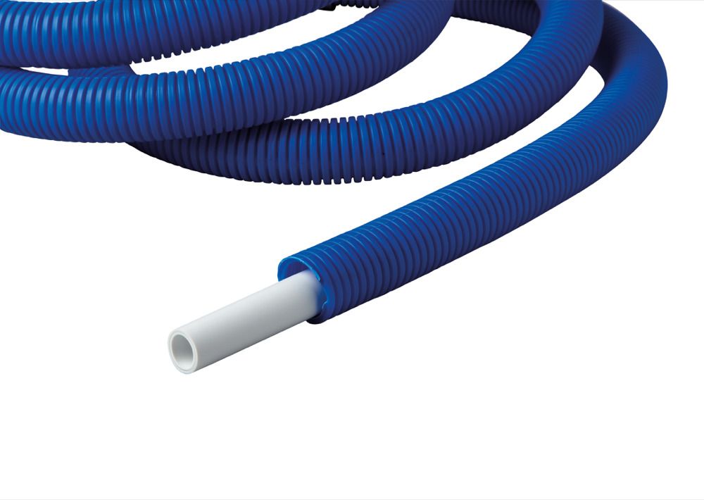 Wavin Hep2O Conduit Barrier Pipe Coil 22mm Blue 50m | HXXC50/22BU – Ganly's