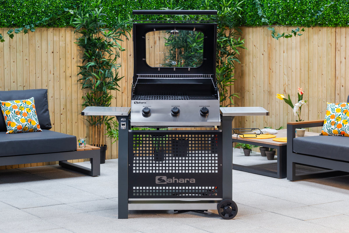 Sahara S365 3 Burner Roaster Bbq S365 Ganly S