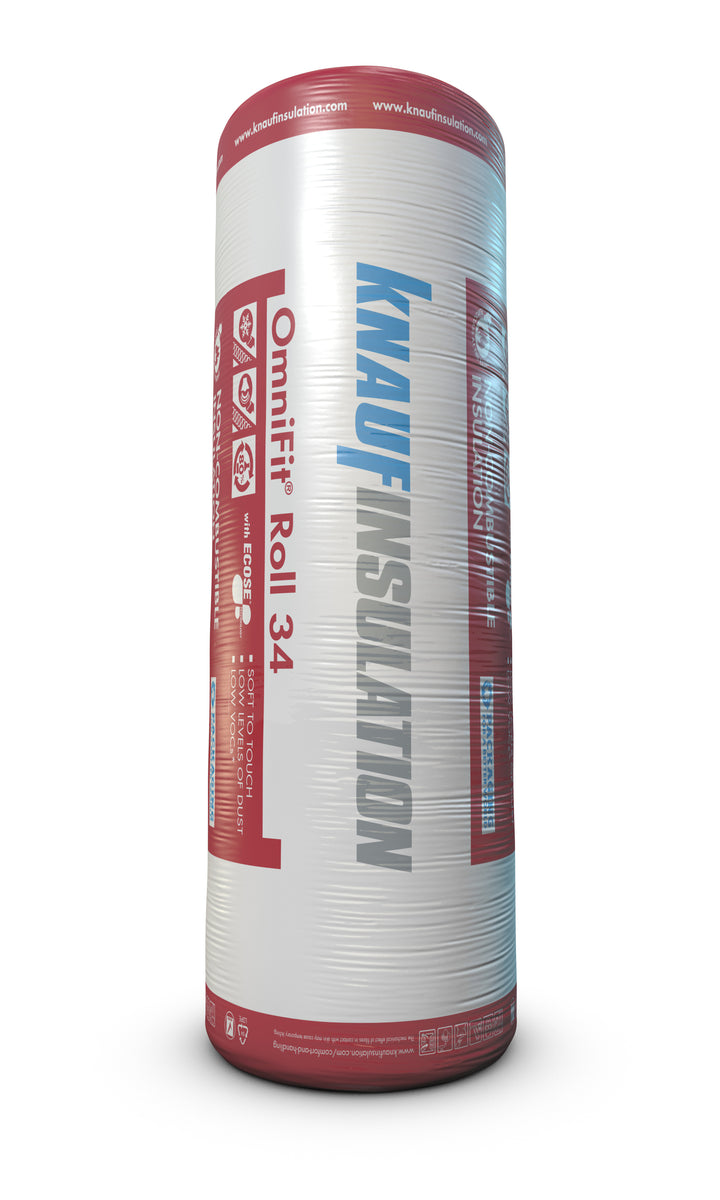 Knauf Insulation OmniFit Roll 34 (Uncut) 180mm | 416113 – Ganly's