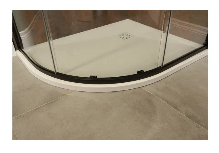 Merlyn 6 Series Sleek One Door Quadrant - Matt Black – Ganly's