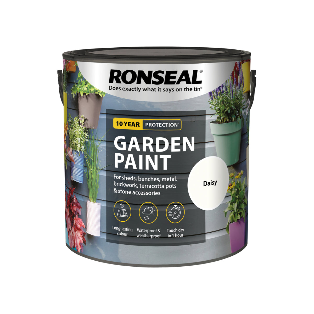 Ronseal Garden Paint Daisy 2.5L | 37433 – Ganly's