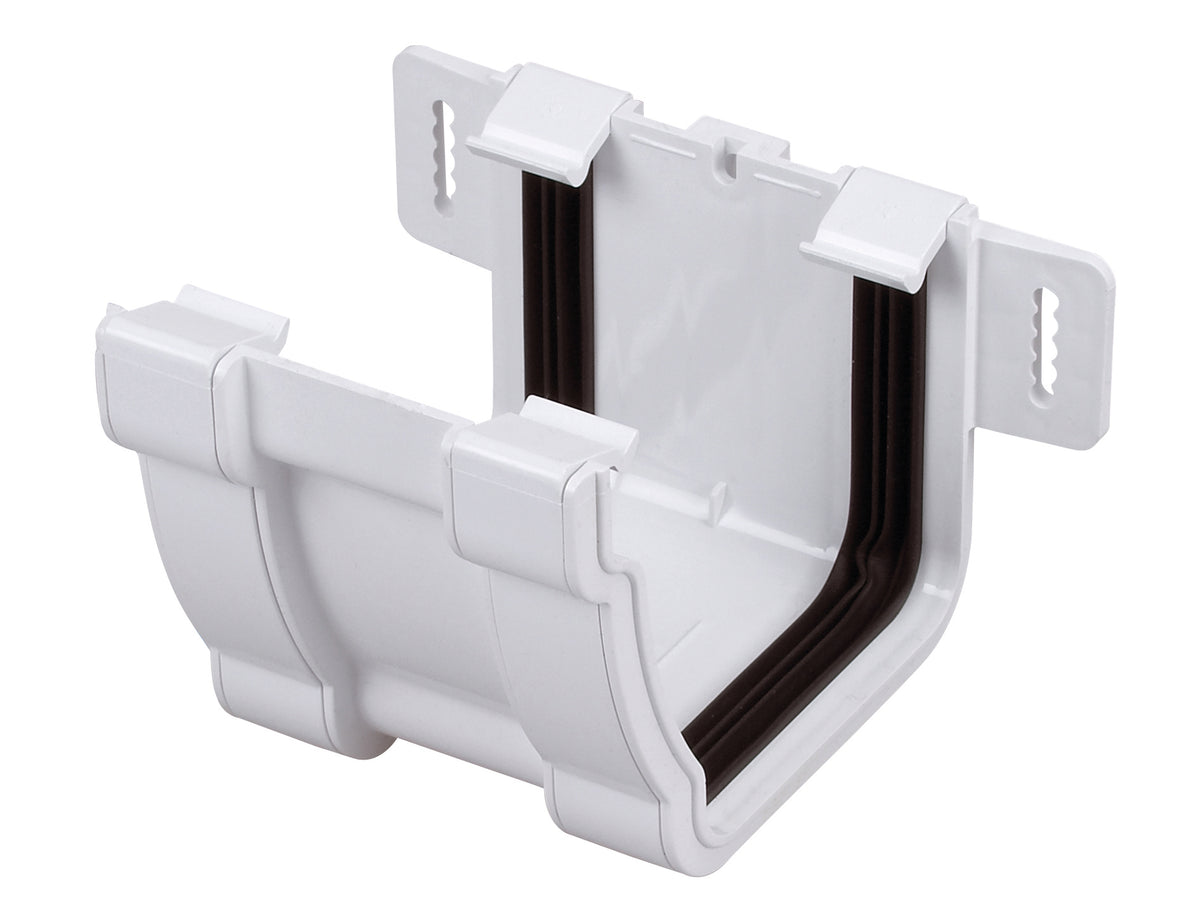 Wavin StormLine Gutter Jointing Bracket 111mm White | T9809W – Ganly's