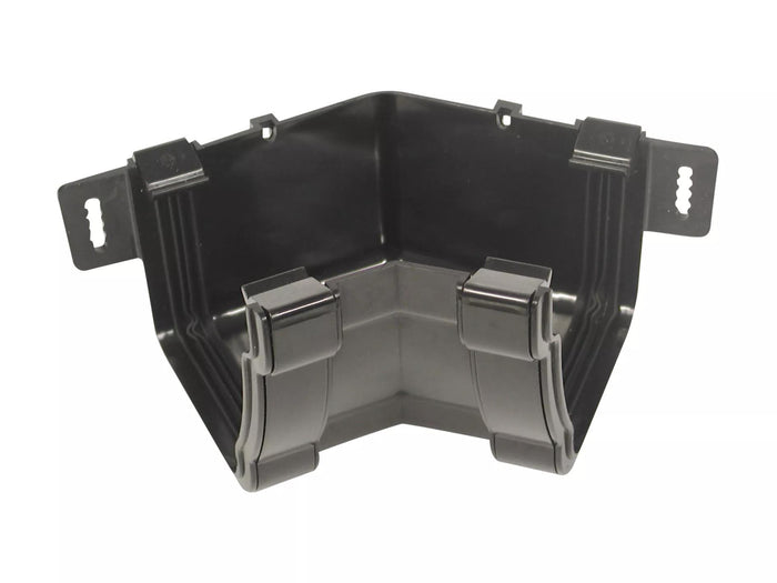 Wavin StormLine Gutter Angle Internal 45° 111mm Black | T9844BK – Ganly's