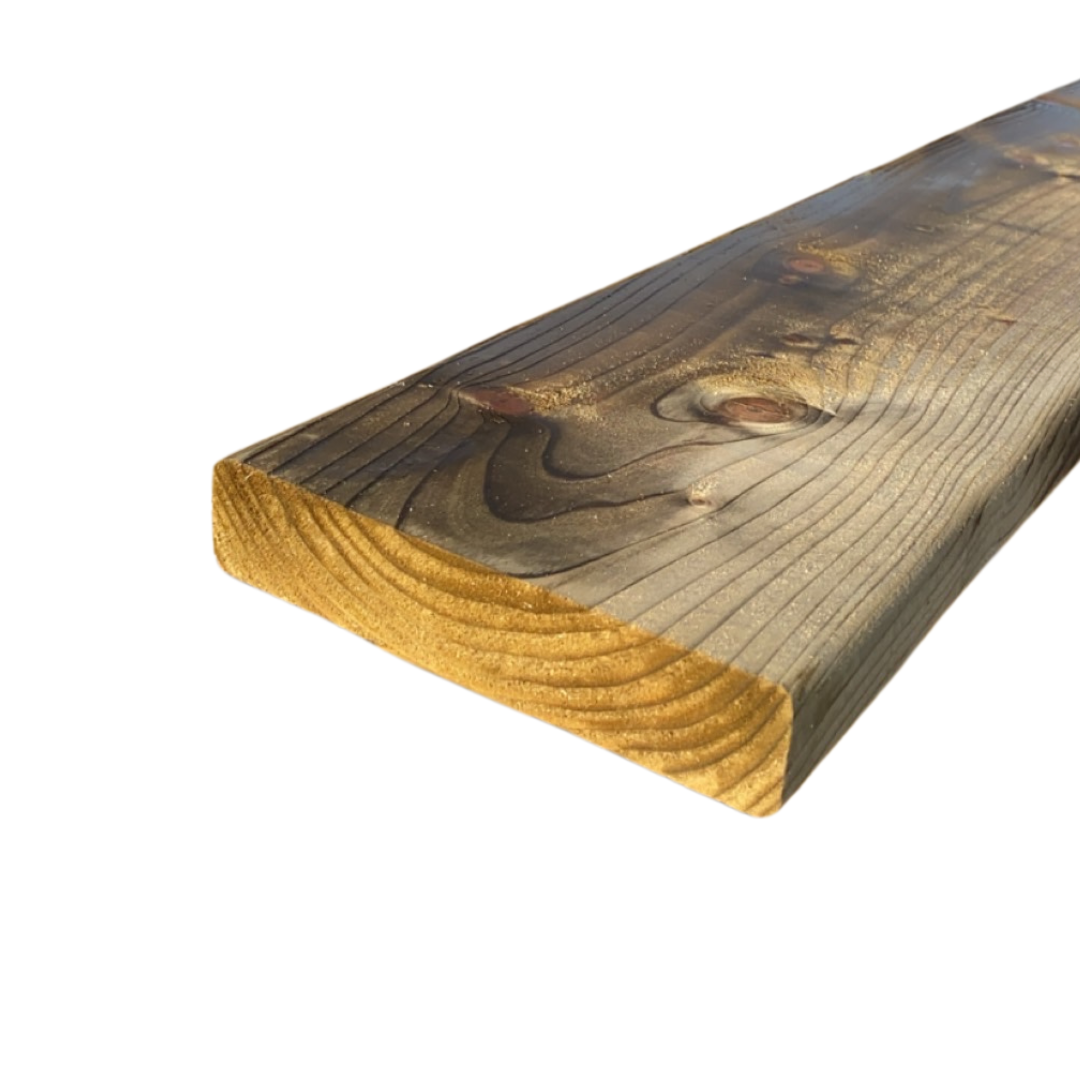 Treated White Deal Rough Timber 175mm x 44mm | WDR17544T – Ganly's