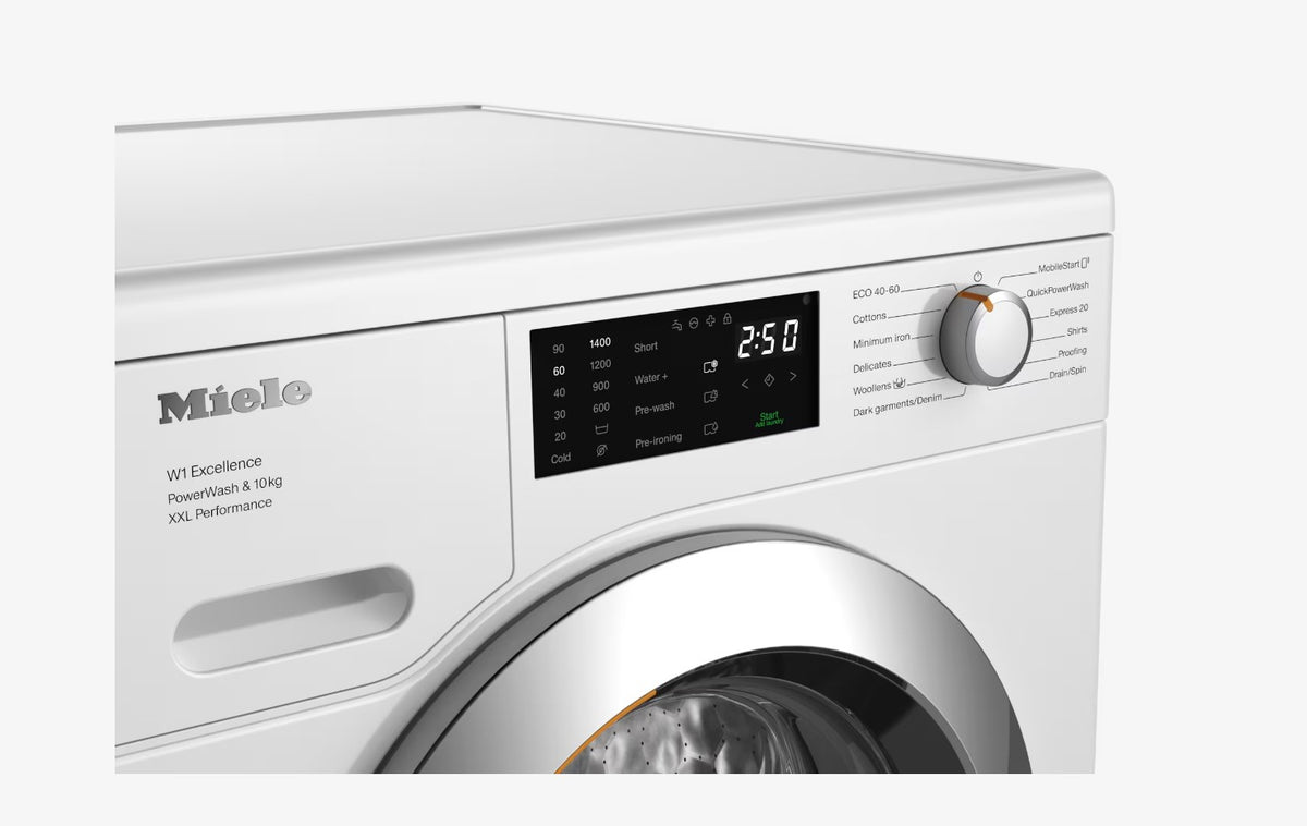 Miele 10kg 1400 Spin Freestanding Washing Machine - White | WEK365 ...