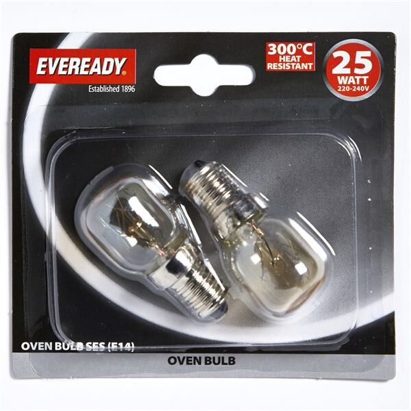 Eveready Clear Oven Lamp SES 25W | 1553-04 – Ganly's