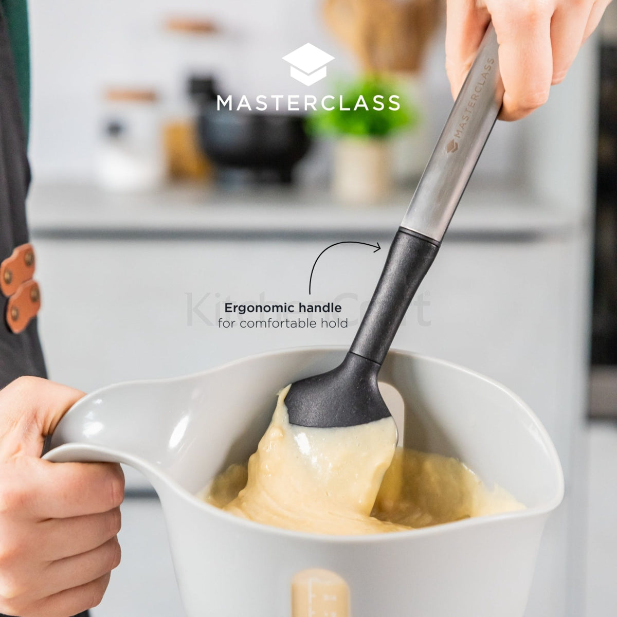 MasterClass Stainless Steel 30cm Soft Grip Spatula│MCSSSPAT – Ganly's