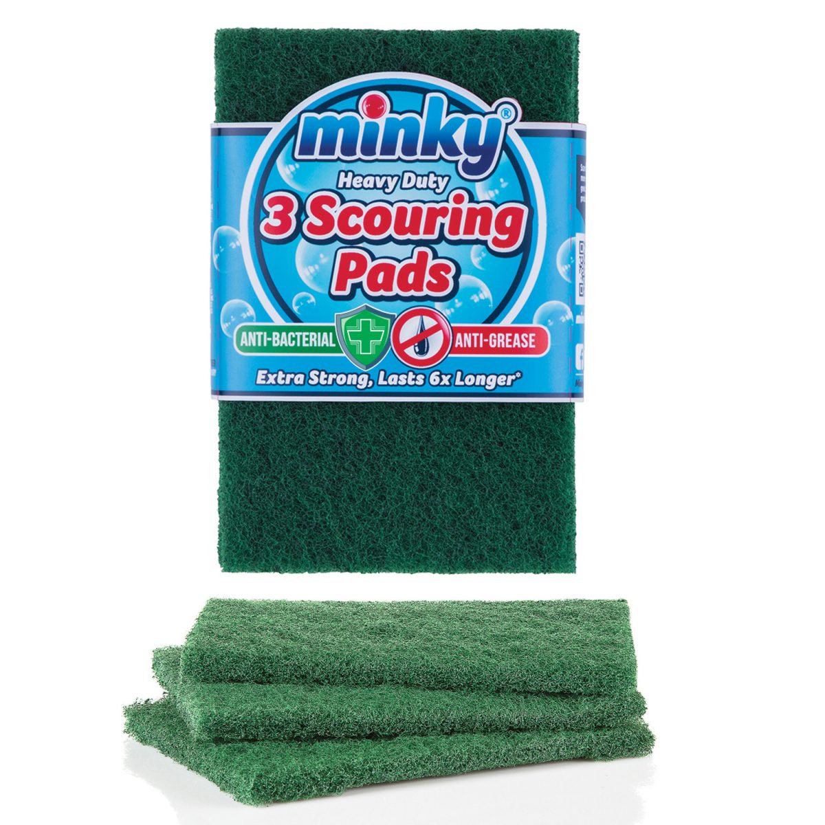 Minky Extra Strong Scouring Pads | MNK319341 – Ganly's